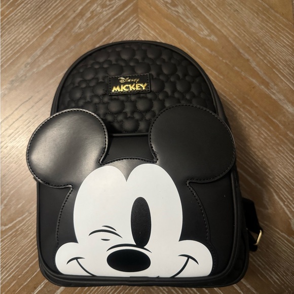 Disney | Bags | Primark Disney Mickey Mouse Black Backpack | Poshmark